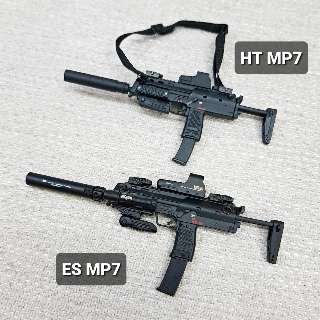 1/6 MP7 by Easy & Simple / Hot Toys [Kitbash / Weapon / Gun / Rifle ...