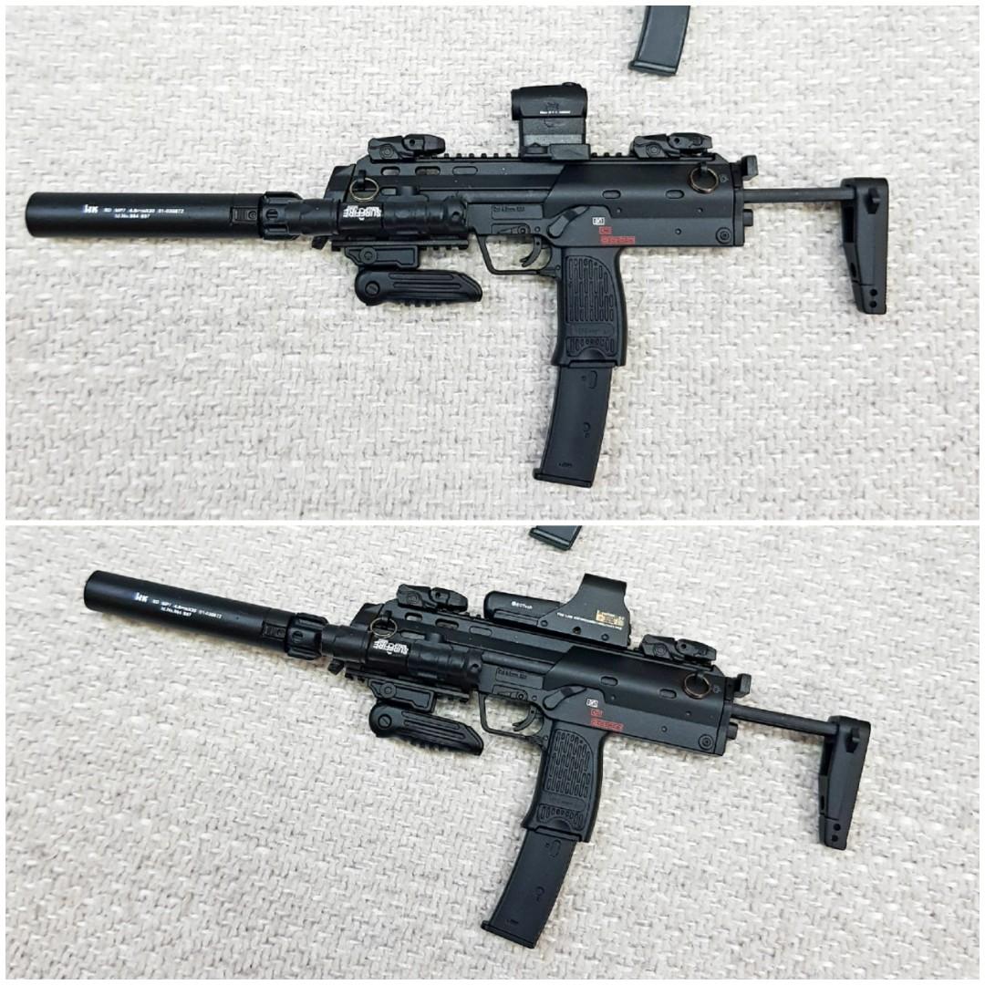 1/6 MP7 by Easy & Simple / Hot Toys [Kitbash / Weapon / Gun / Rifle ...