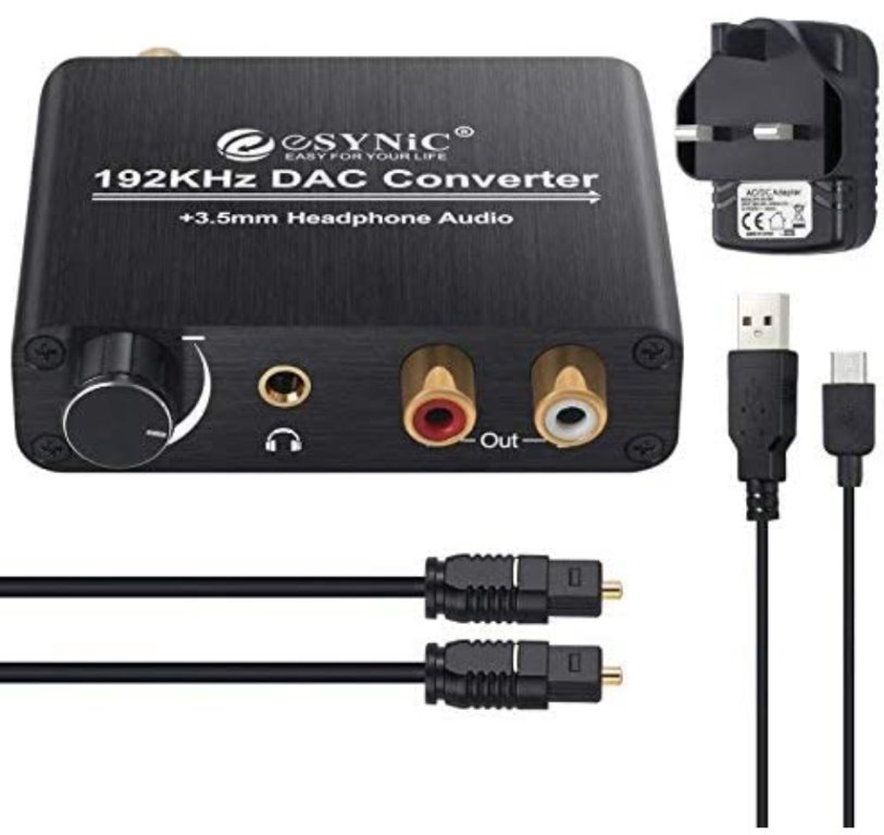 192 KHz DAC (Digital to Analog) Converter, Electronics, Audio on Carousell