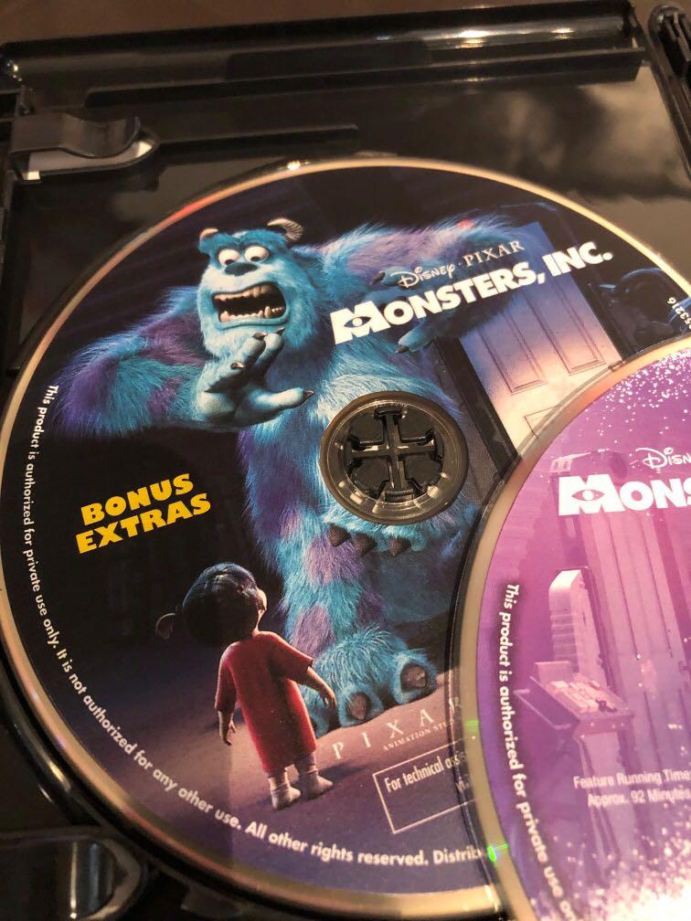 (4K)(Atmos) Monsters Inc (Disney Pixar) 4K UHD Ultra HD Blu-ray, TV ...