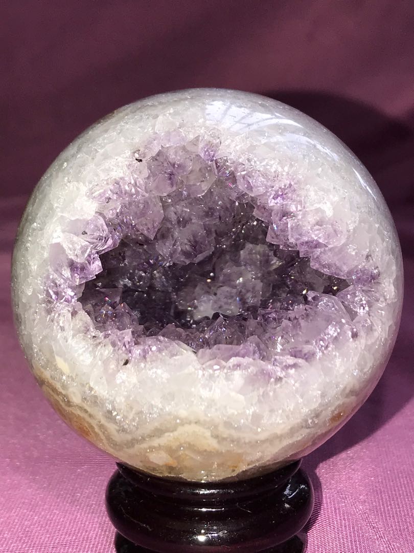開口笑紫水晶#開口笑水晶#紫水晶洞球#紫水晶洞#Natural Crystal Geode#Amethyst Geode#Smiling ...