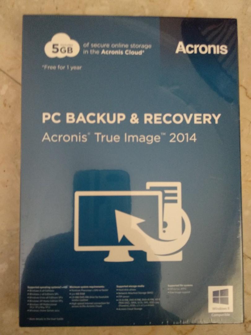 Acronis True Image 2014, Computers & Tech, Parts & Accessories ...
