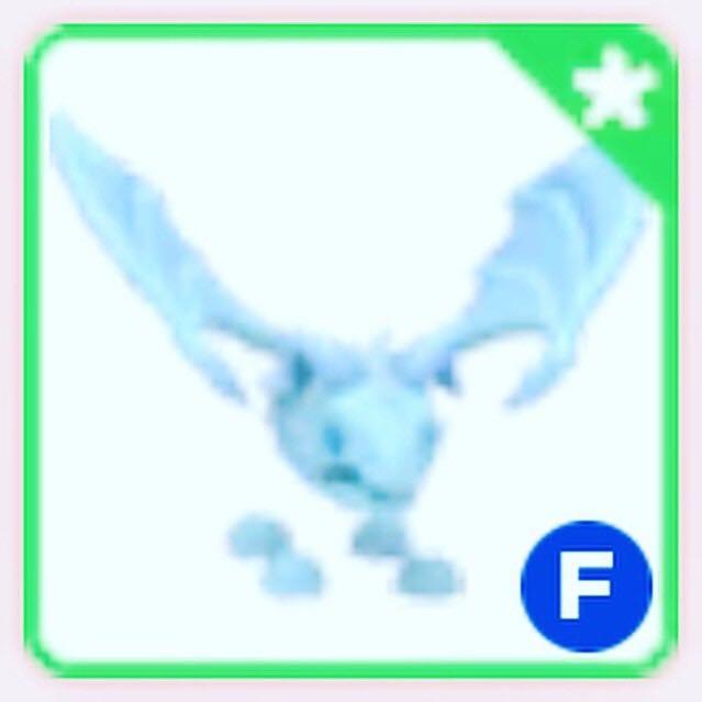 Adopt me fly frost dragon, Video Gaming, Gaming Accessories, Game Gift ...