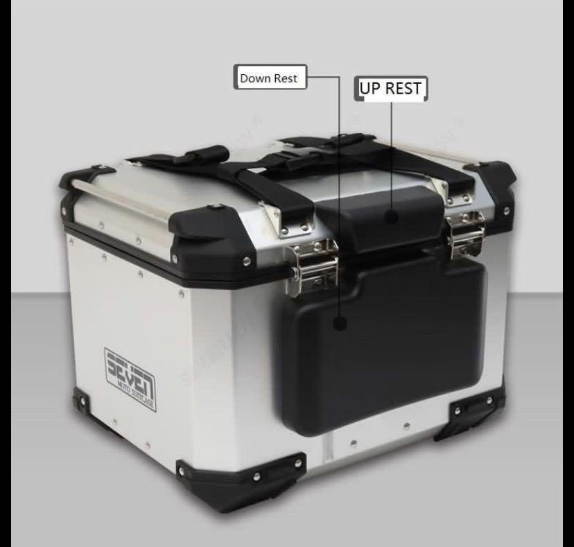 Back Rest/ top box back rest, Motorcycles, Motorcycle Accessories on ...