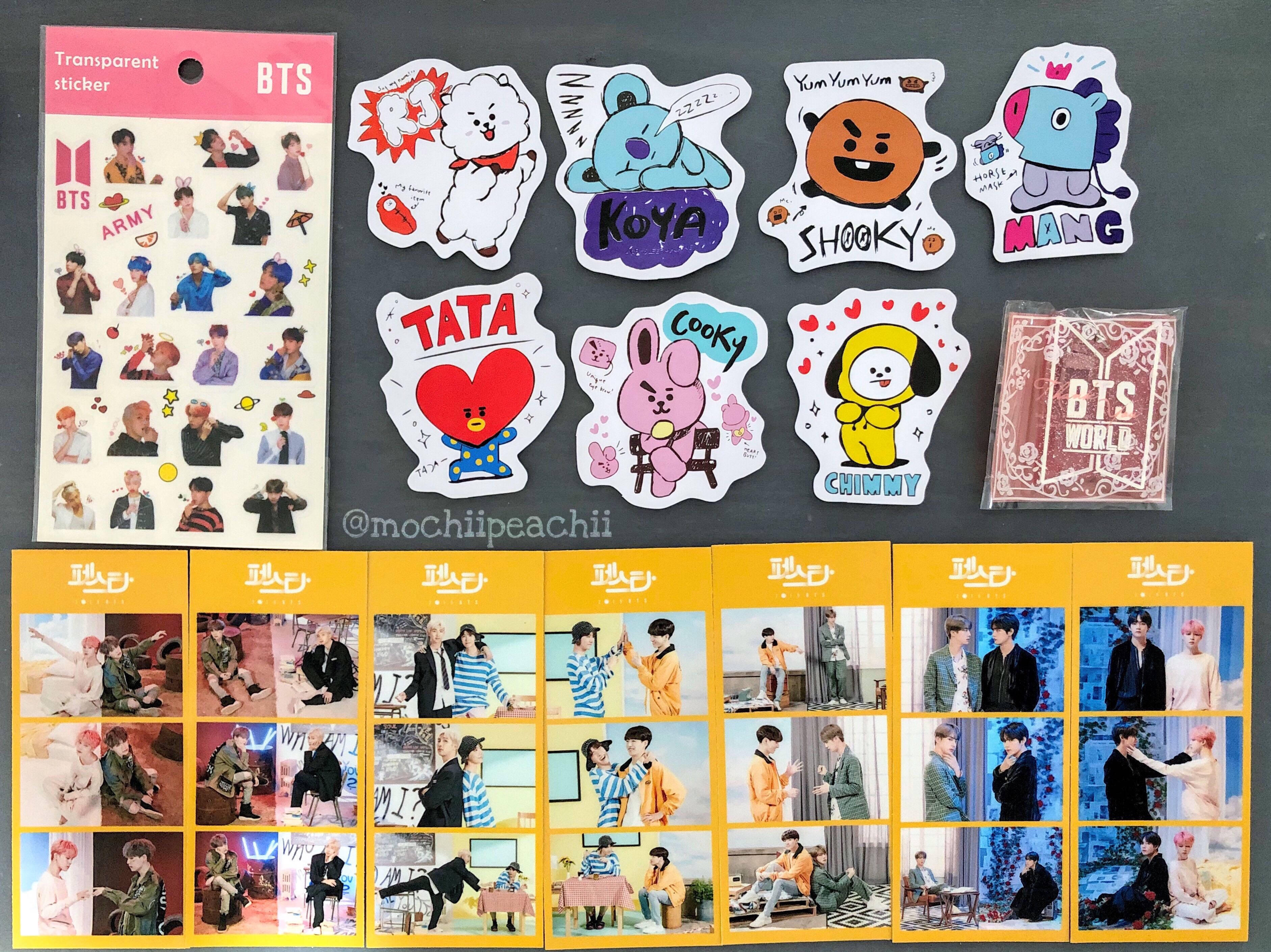BTS/ BT21 SET, Entertainment, K-Wave on Carousell