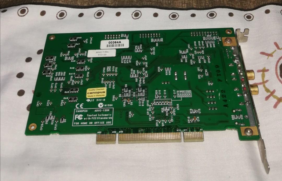 CANOPUS CAMERA CAPTURE CARD, Photography, Video Cameras on Carousell