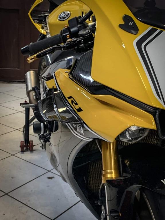 Carbon fiber wings winglet winglets for aprilia rsv4 tuono bmw s1000rr ...