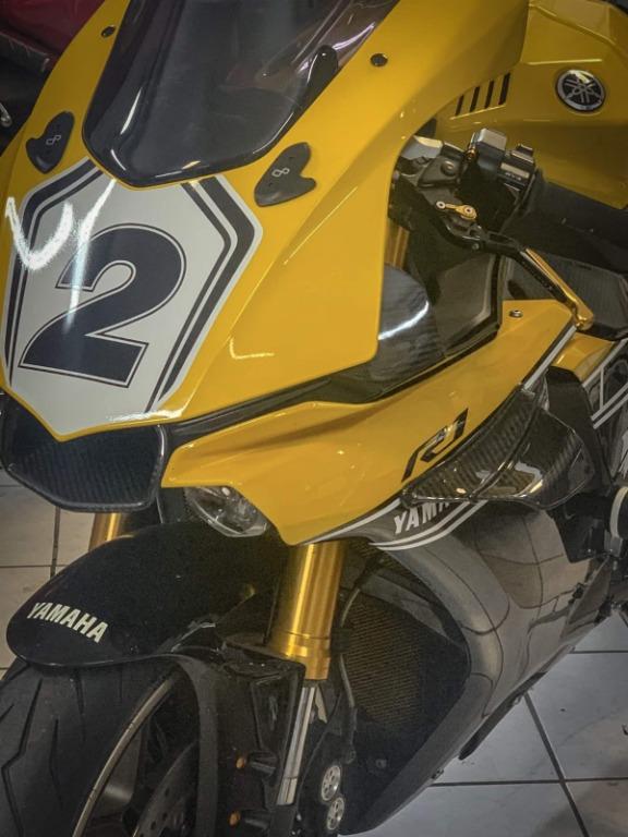 Carbon fiber wings winglet winglets for aprilia rsv4 tuono bmw s1000rr ...