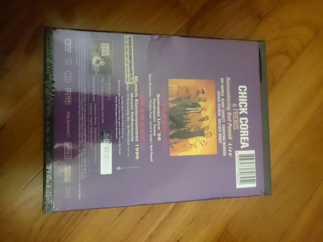 Chick Corea live concert DVD, Hobbies & Toys, Music & Media, CDs & DVDs ...