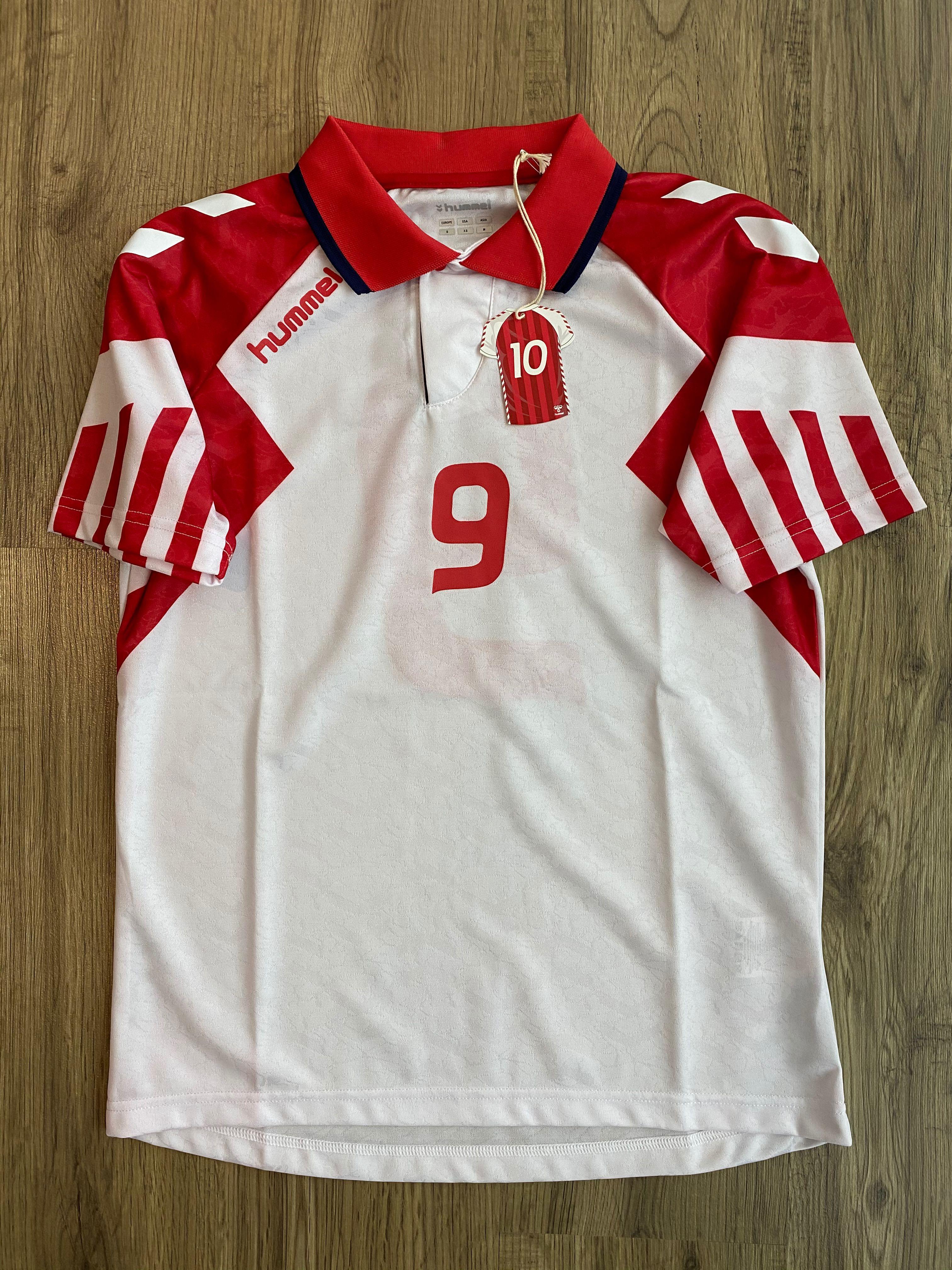 DENMARK 1992 HUMMEL REPRODUCTION JERSEY - POVLSEN, Men's Fashion ...
