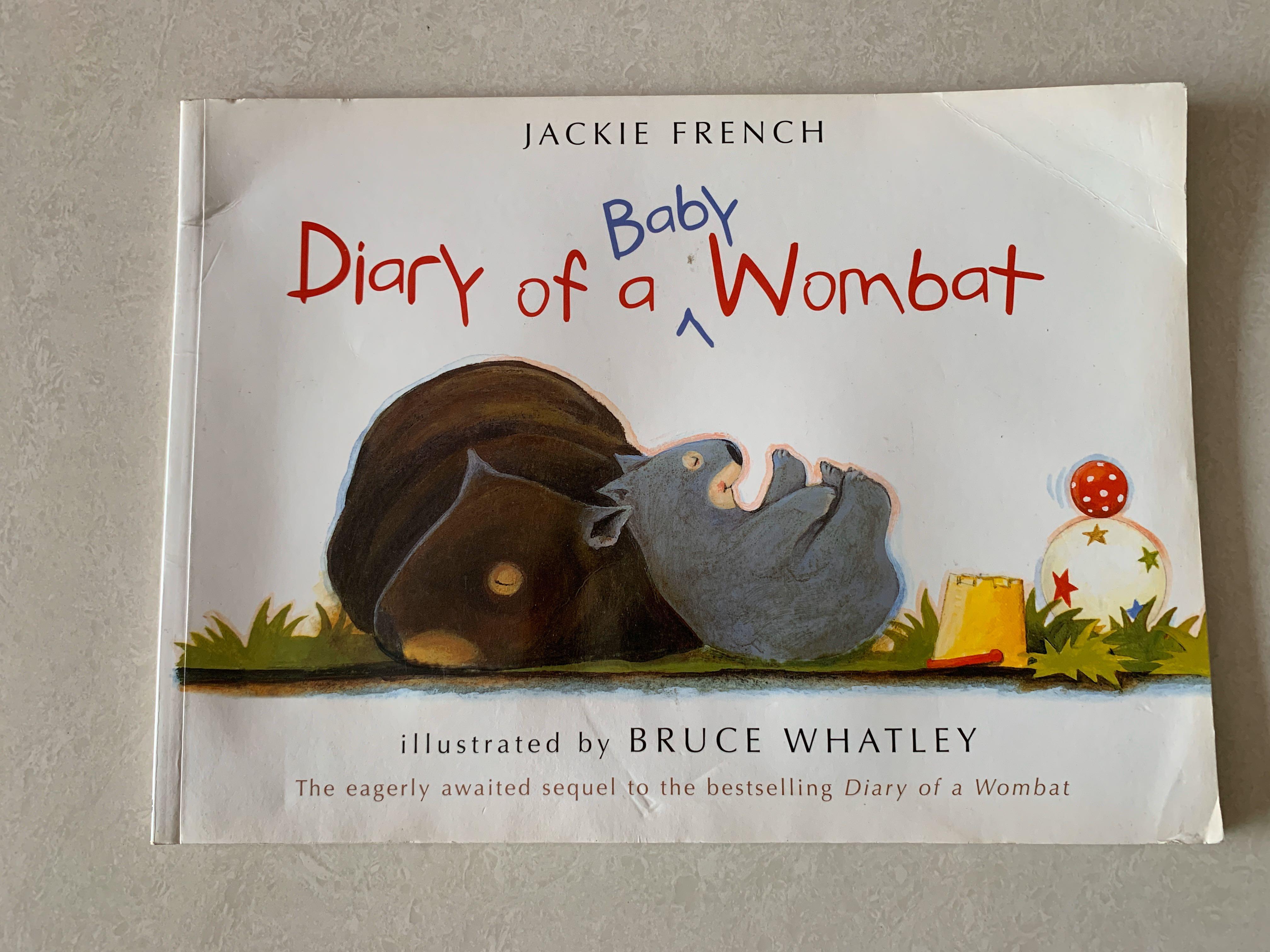 Diary of a Baby Wombat, Hobbies & Toys, Books & Magazines, Children's ...