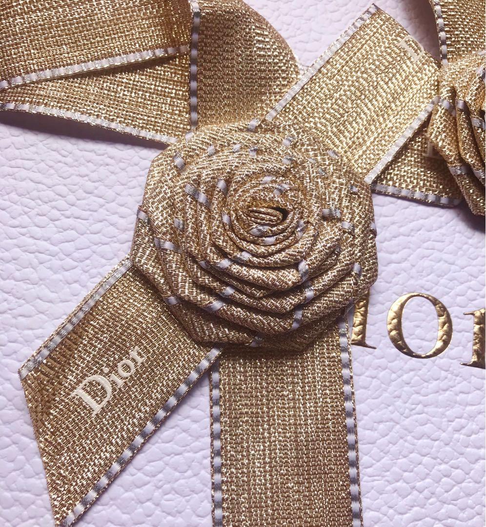 Dior handmade rose ribbon, Luxury, Accessories on Carousell