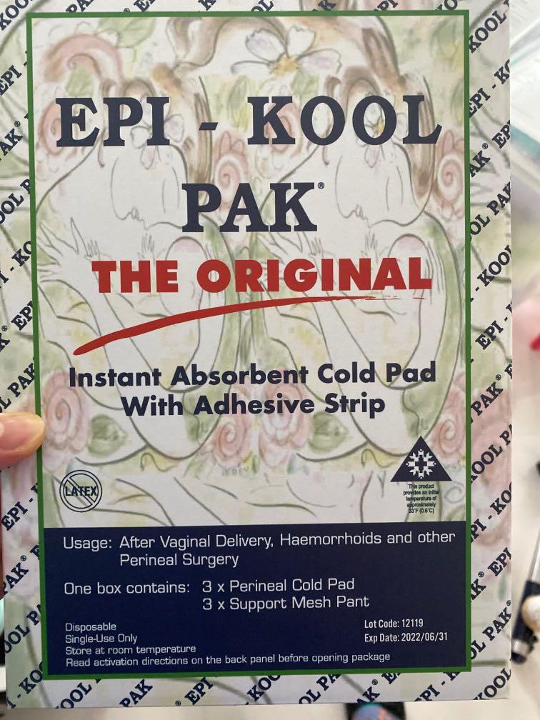 Epi Kool Pak (postpartum cooling pad), Babies & Kids, Maternity on ...