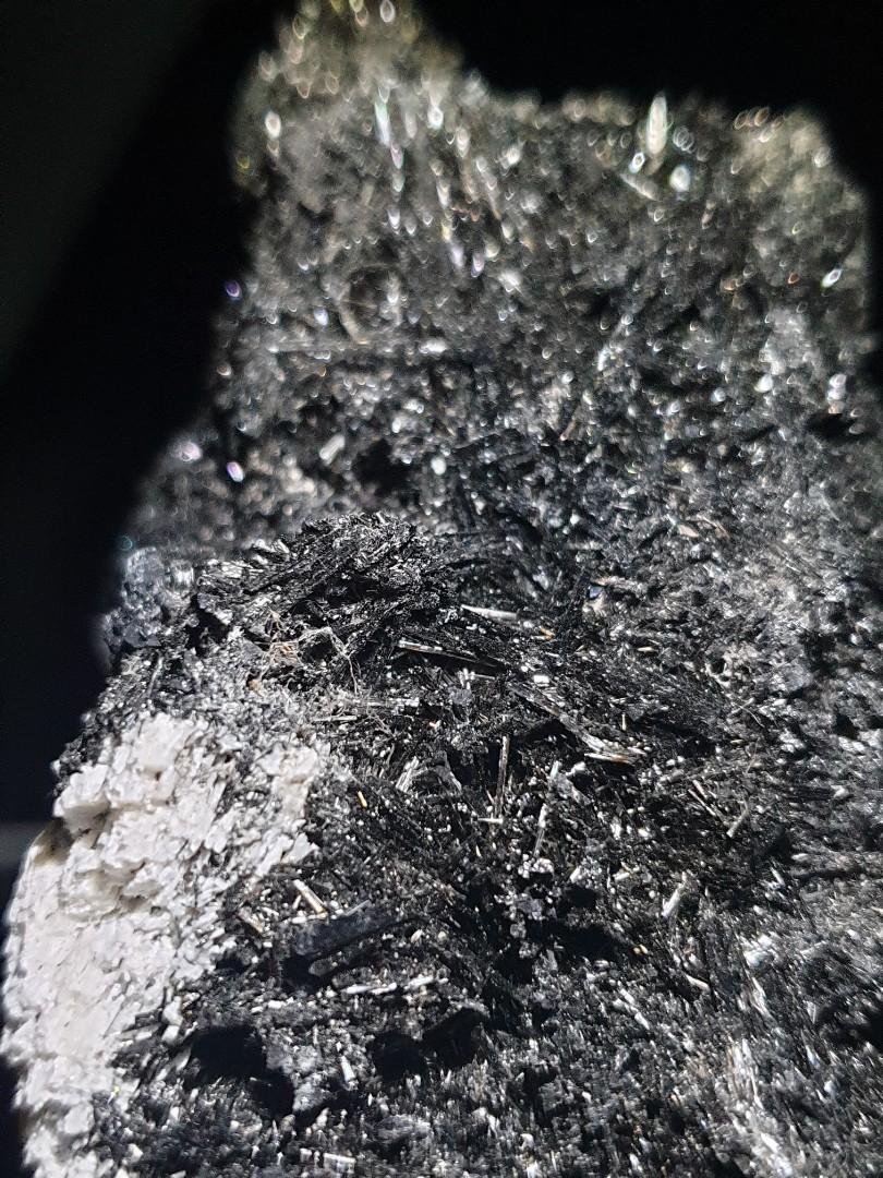 High Quality Glossy Acicular Black Tourmaline Spray from Brazil, Women ...