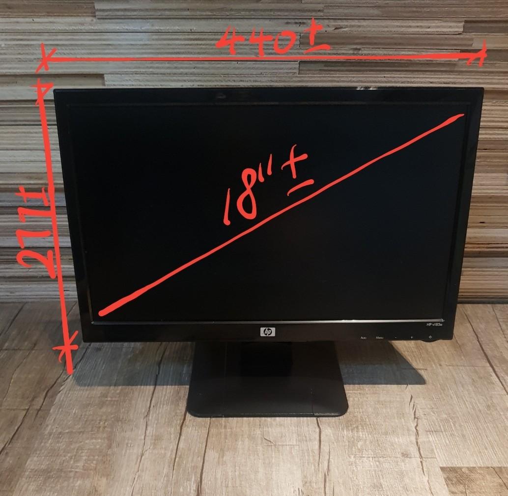 HP Monitor v185e, Computers & Tech, Parts & Accessories, Monitor ...