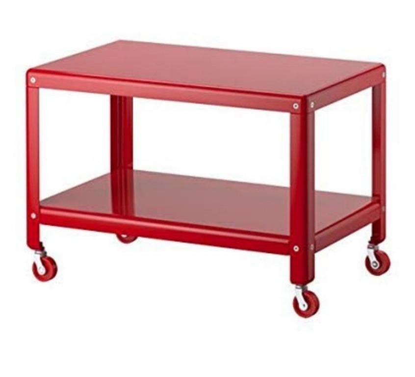IKEA PS Red Coffee Table, Furniture & Home Living, Furniture, Tables ...