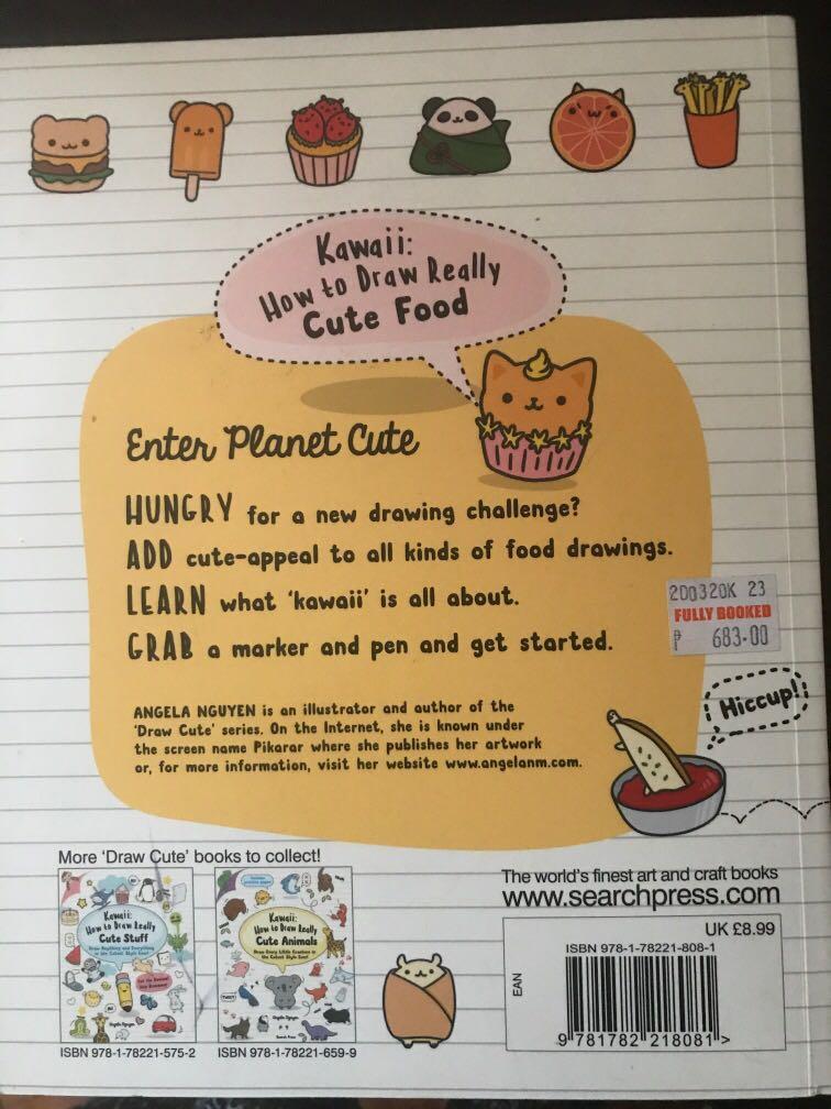 Kawaii: How to draw really cute food, Hobbies & Toys, Books & Magazines ...