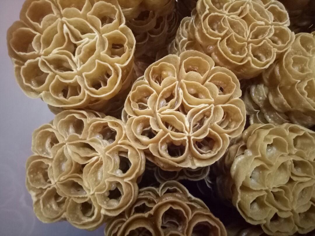 Kuih Goyang / Kuih Loyang / Kuih Ros [Kuih Raya], Food & Drinks ...
