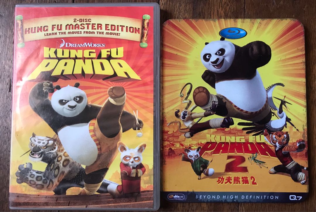 Kung fu Panda DVD movies, Hobbies & Toys, Music & Media, Music Accessories on Carousell