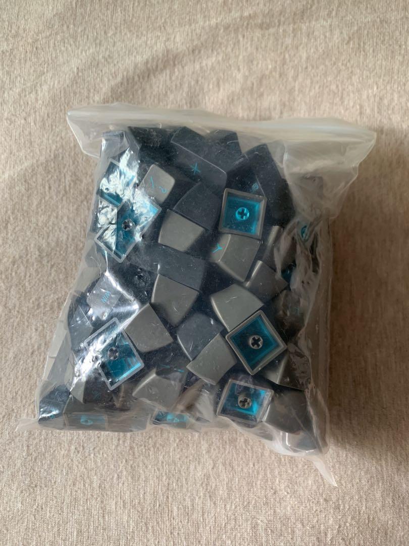Maxkeys SA Keycaps - Cyan on Dolch, Computers & Tech, Parts ...