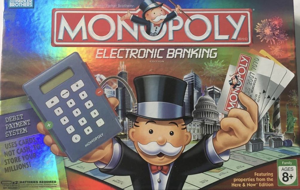 Monopoly electronic banking., Hobbies & Toys, Toys & Games on Carousell