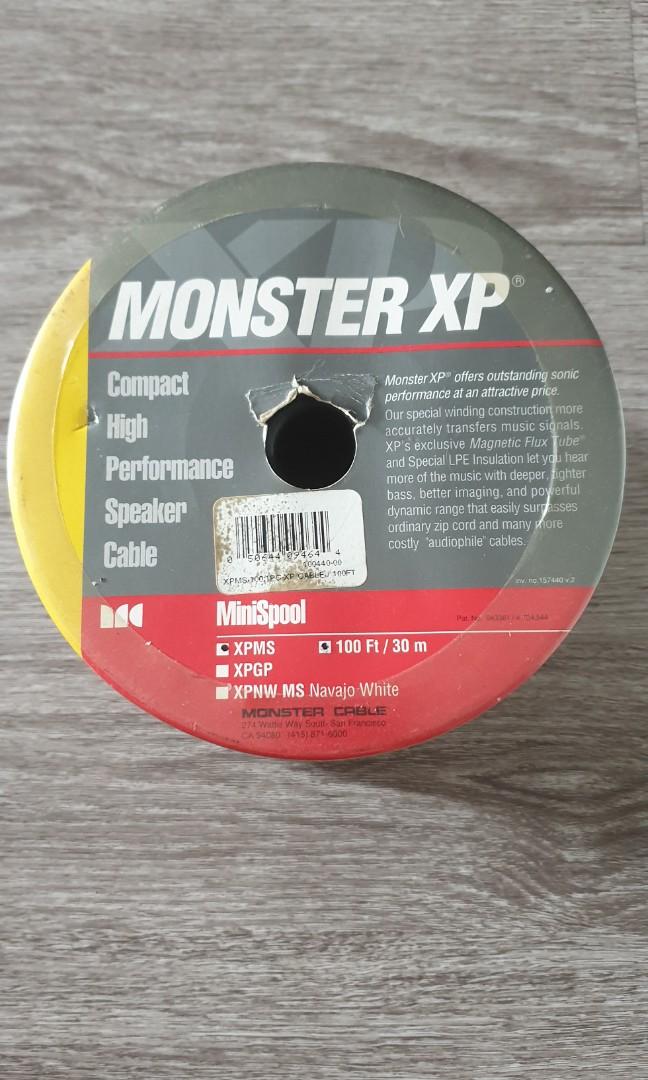 Monster XP Speaker Cable, Audio, Portable Audio Accessories on Carousell