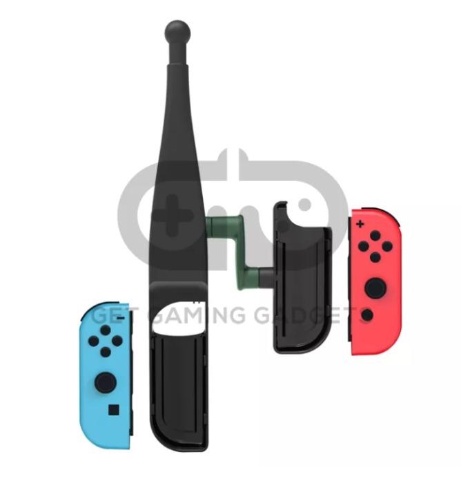 Nintendo Switch/Lite Fishing Rod Joy Con Joycon Attachment Controller, Video Gaming, Video Game ...