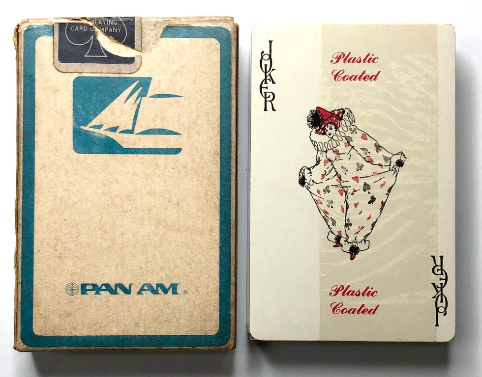 Pan American World Airway Playing Cards Vintage Sealed PanAM, Hobbies ...
