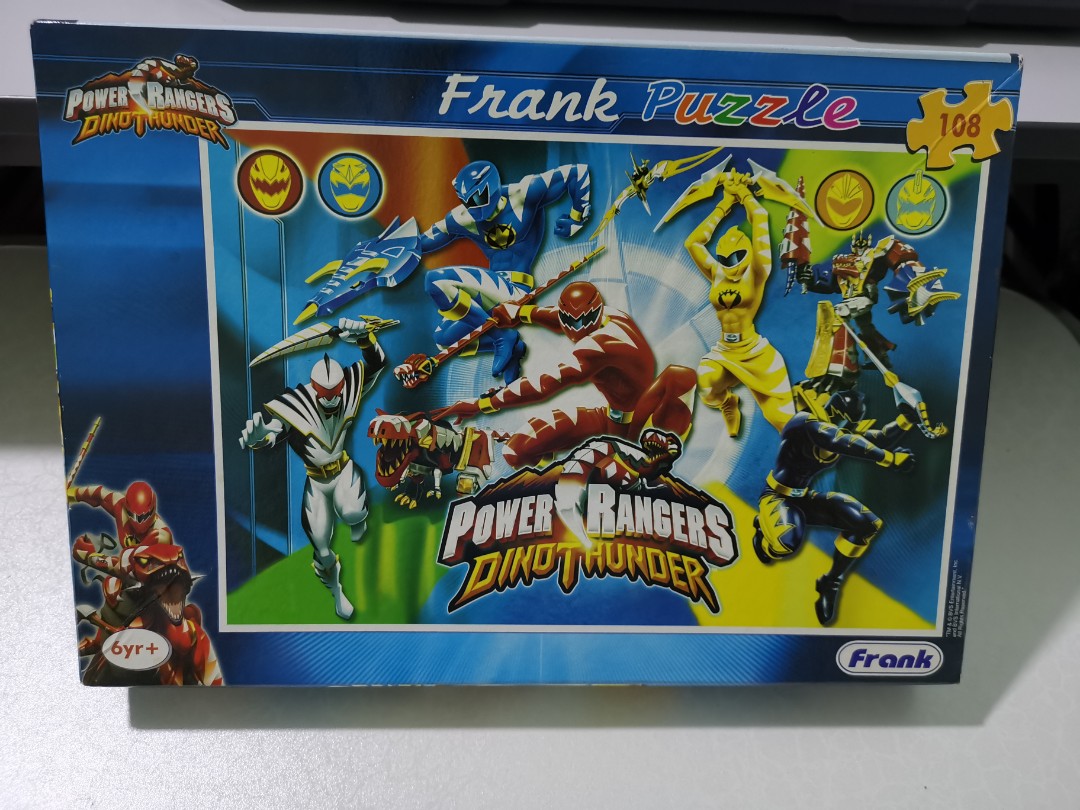 Power rangers Dino thunder jigsaw puzzle, Hobbies & Toys, Toys & Games ...