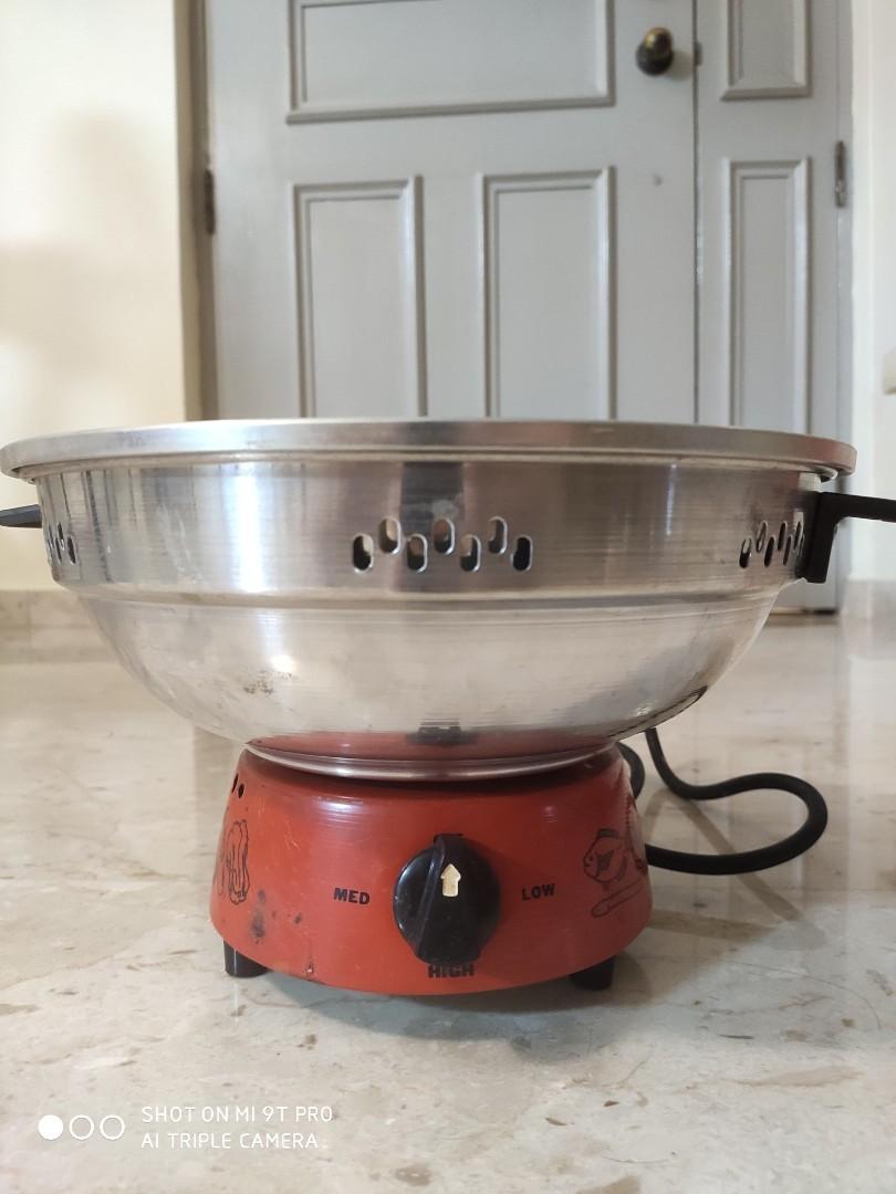 Retro vintage steamboat hotpot cooker, TV & Home Appliances, Kitchen ...