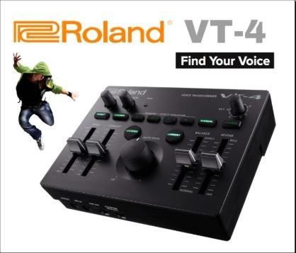 Roland VT-4 Voice Transformer (VT4), Music & Media, Music Accessories ...