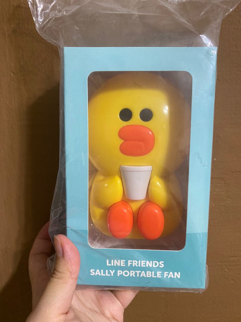 Sally Line friends portable fan, Everything Else on Carousell