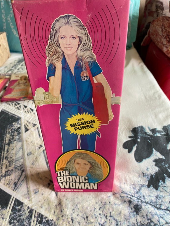 THE BIONIC WOMAN ACTION FIGURE DOLL Jamie Sommers MISB Denys Fisher ...
