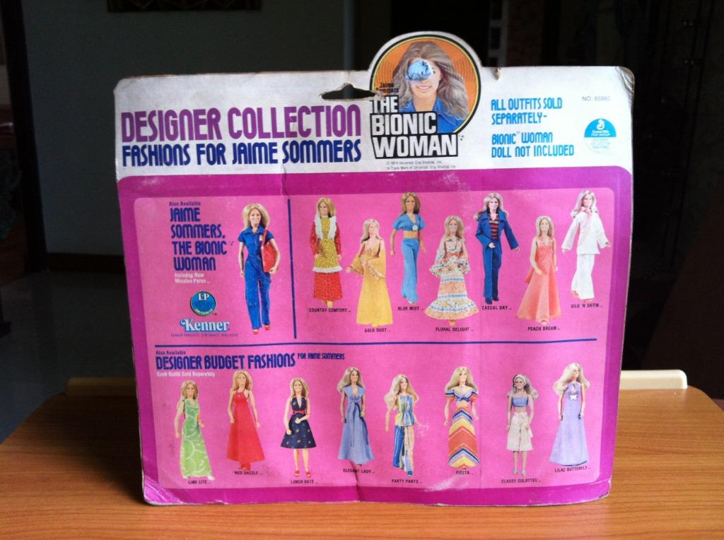 The BIONIC WOMAN FASHION OUTFIT Peach DREAM MIP Kenner 1977, Hobbies ...