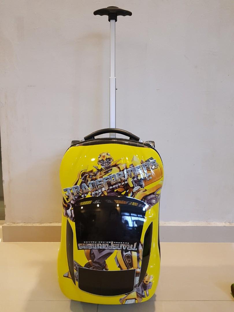 Transformer BUMBLEBEE Luggage for kids, Hobbies & Toys, Travel, Luggage ...