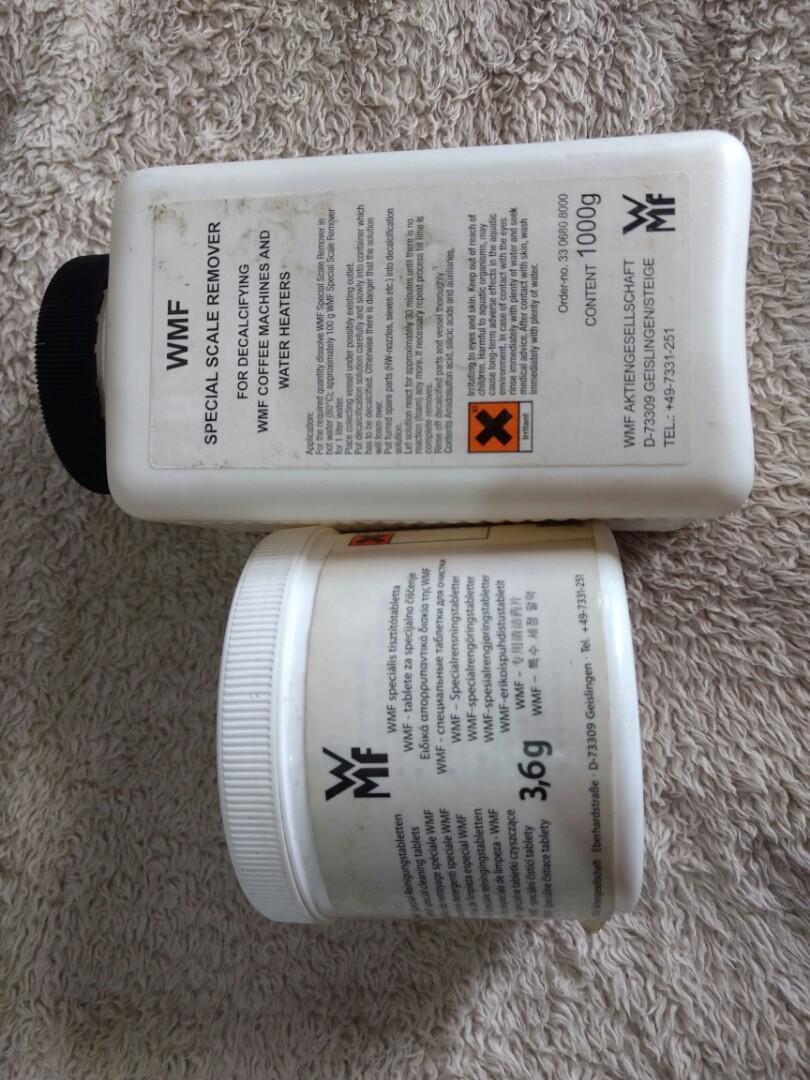 WMF Jura Espresso Machine Descaling and Cleaning Tablets, Food & Drinks ...