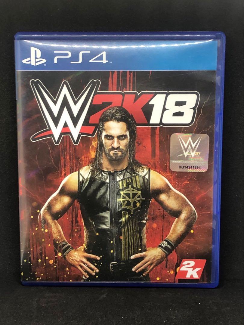 WWE 2K18 — PS4, Video Gaming, Video Games, PlayStation on Carousell