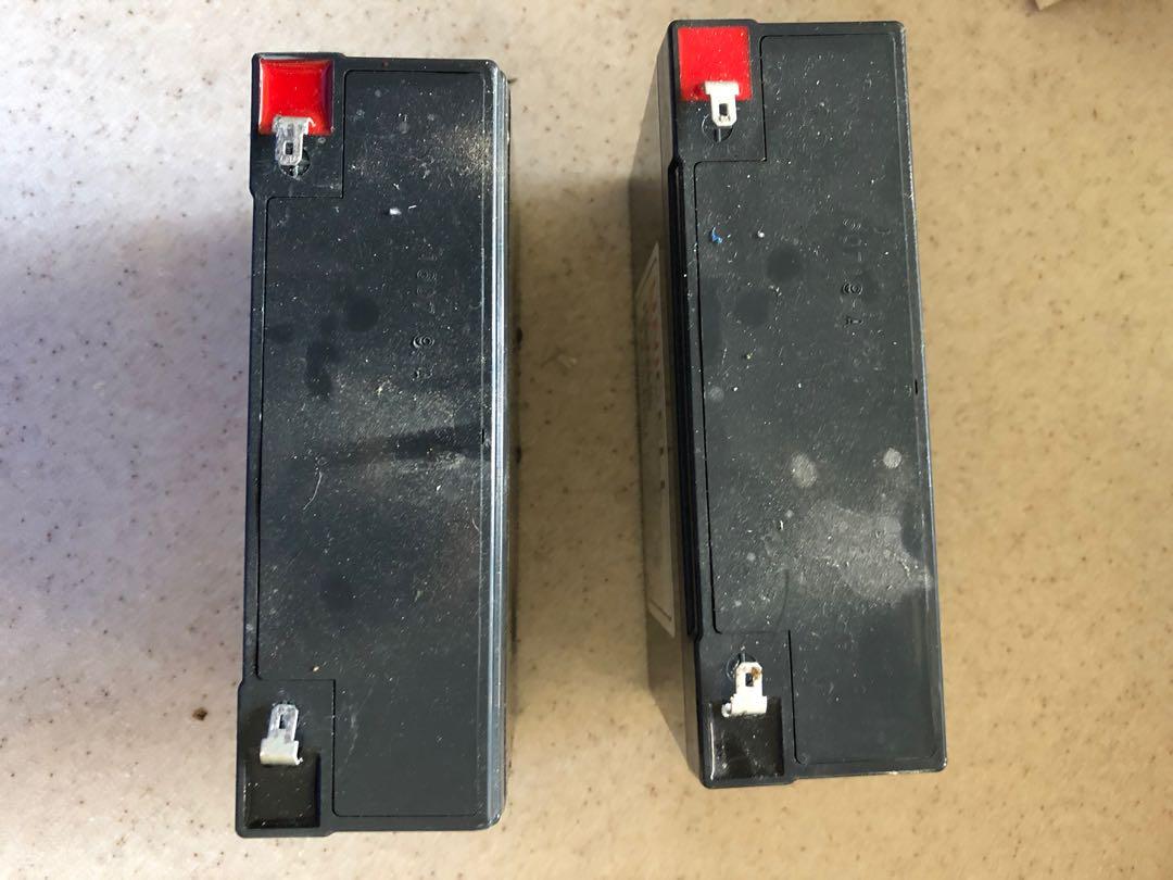 2 rechargeable ML batteries (6v 12 Ah), Everything Else on Carousell