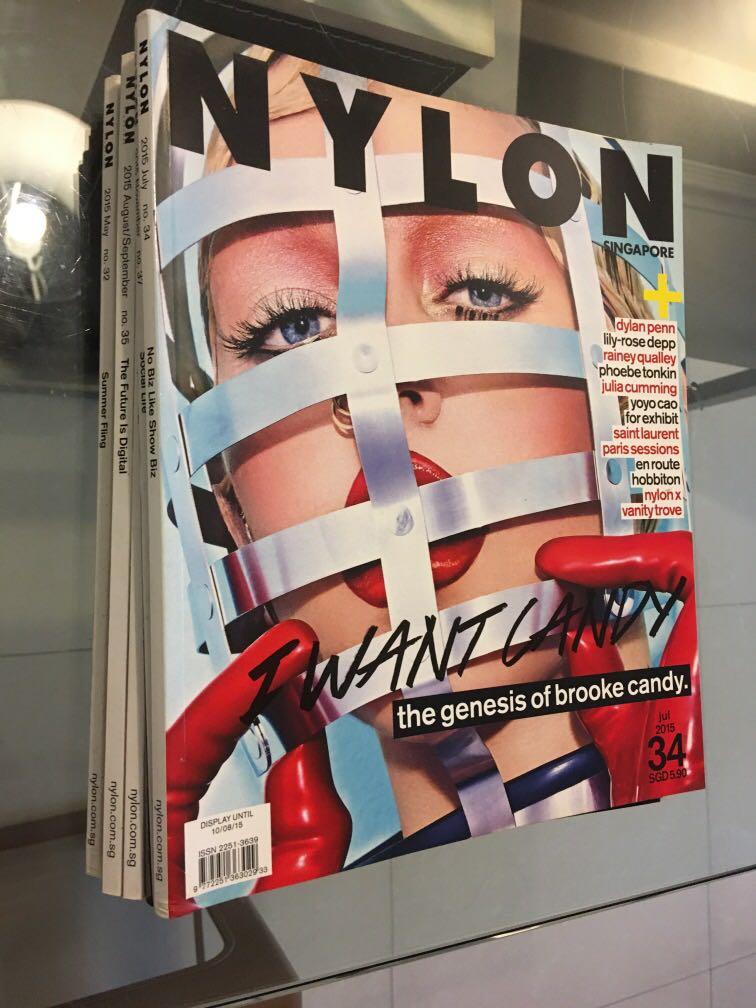 7 issues of nylon magazine, Hobbies & Toys, Books & Magazines ...