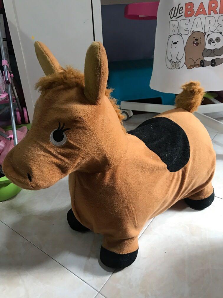 Bouncy pony doll, Babies & Kids, Babies & Kids Fashion on Carousell
