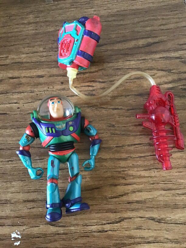 Disney Pixar Toy Story Buzz Lightyear Water Toy, Hobbies & Toys, Toys ...