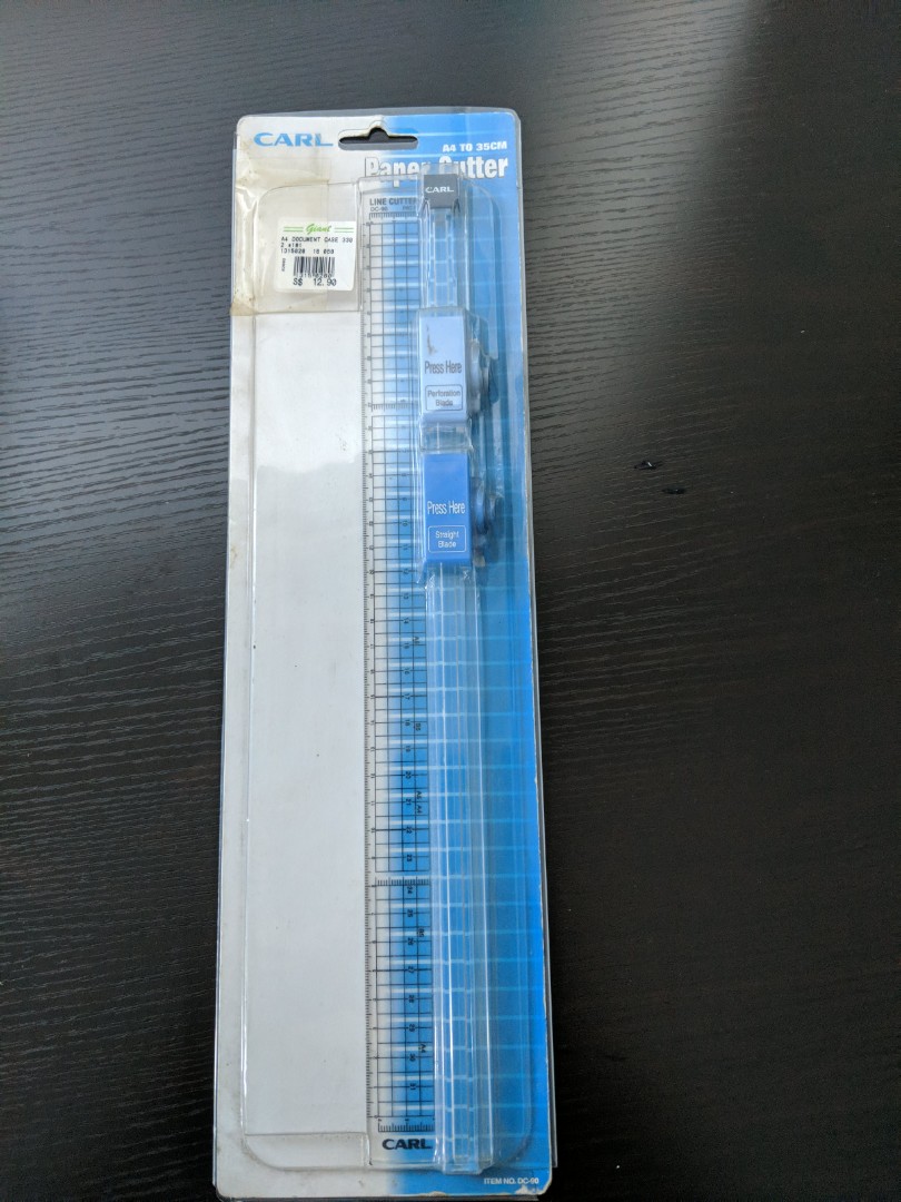 Carl paper cutter DC-90, Hobbies & Toys, Stationery & Craft, Craft ...