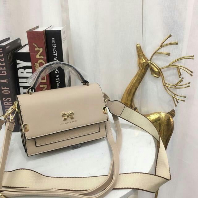 Charles and keith holder sling bag, Women's Fashion, Bags & Wallets ...