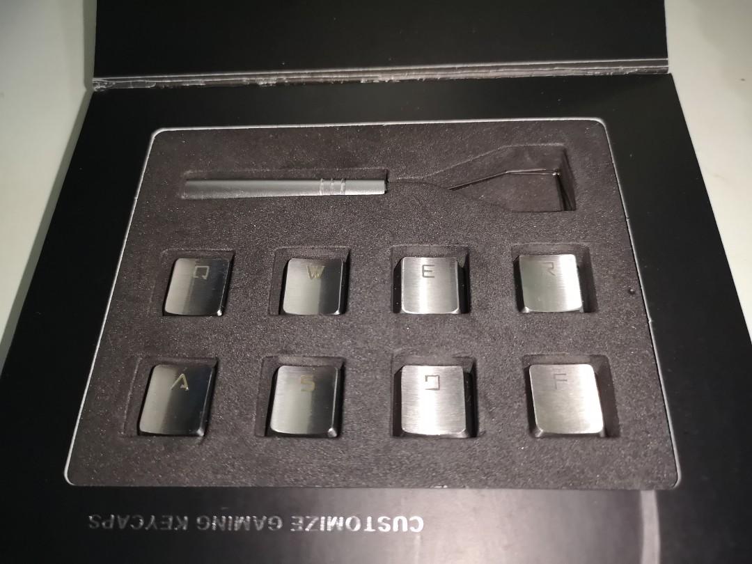 Cherry MX steel keycaps, set of 8, Computers & Tech, Parts ...