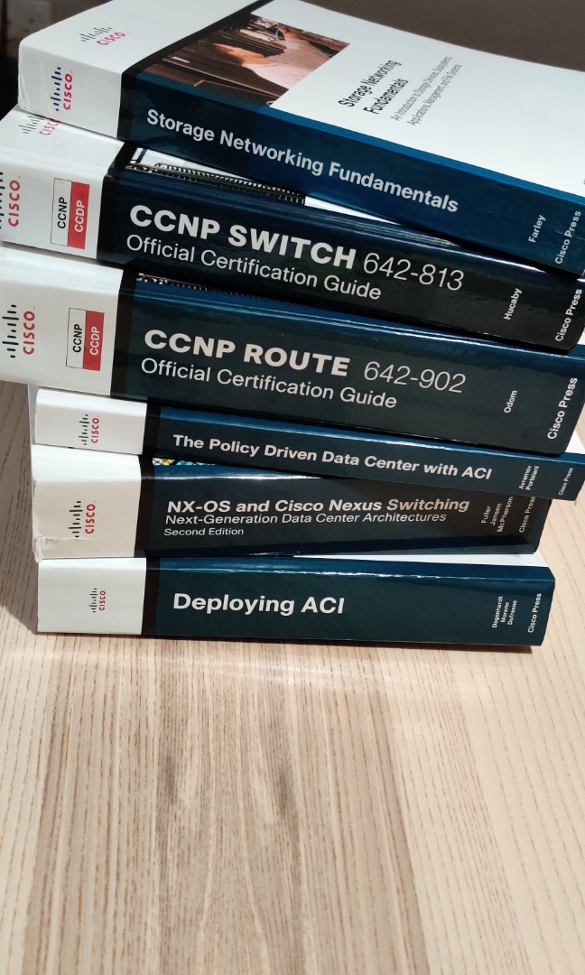 Cisco CCNP Routing Switching / Data center study books, Hobbies & Toys, Books & Magazines ...