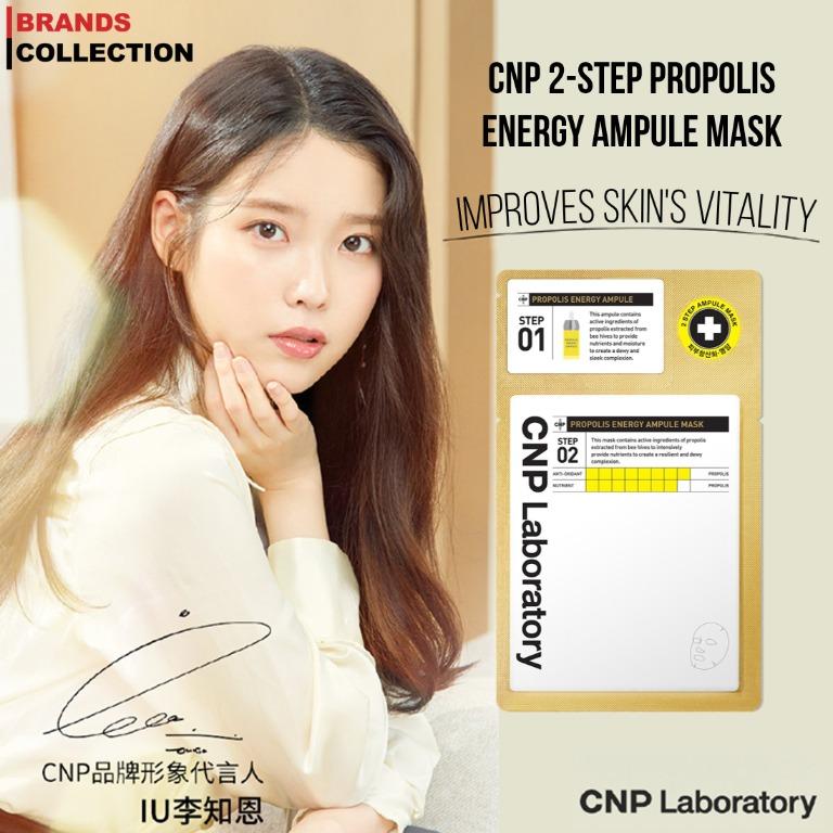 CNP 2-Step Propolis Energy Ampule Mask (1 Sheet), Beauty & Personal ...