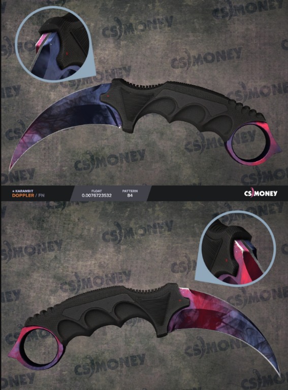 CSGO Karambit Doppler Phase 1, Video Gaming, Gaming Accessories, Game Gift Cards & Accounts on ...