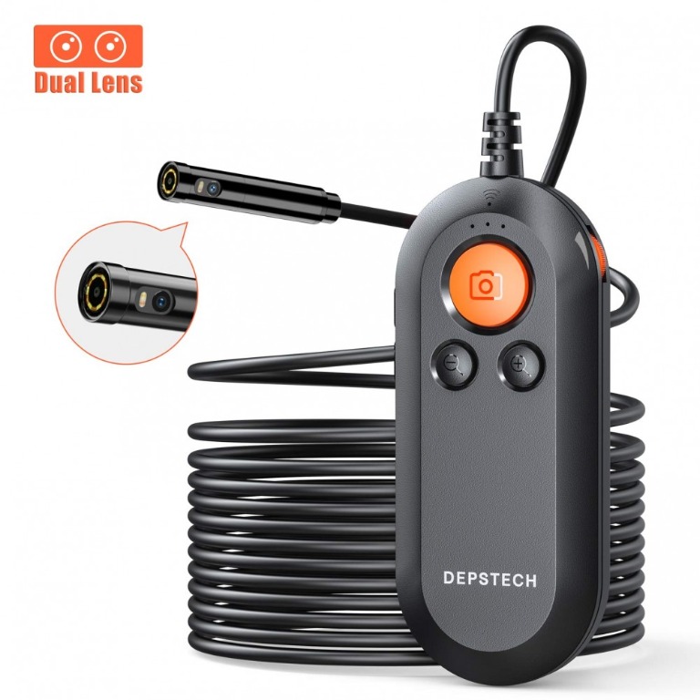#213 DEPSTECH HD WIFI Inspection Camera WF050, Furniture & Home Living ...