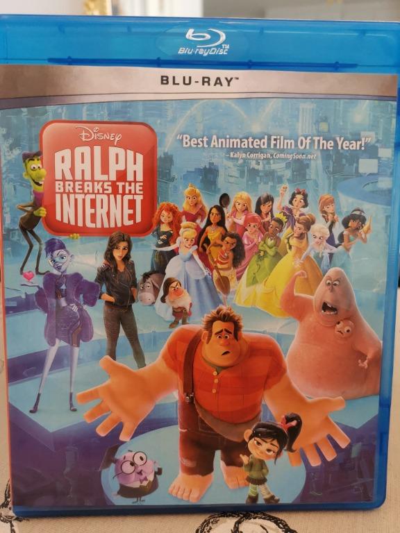 Disney Wreck It Ralph Ralph Breaks The Internet Blu Ray, Hobbies & Toys ...