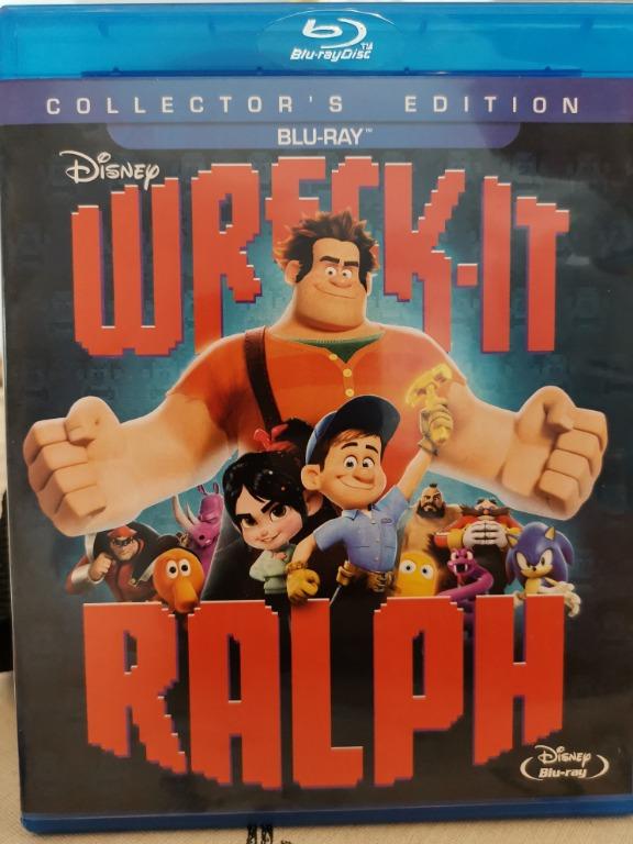 Disney Wreck It Ralph Ralph Breaks The Internet Blu Ray, Hobbies & Toys ...